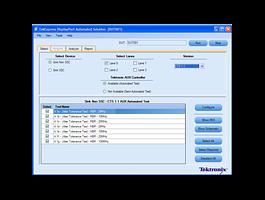 TekExpress DisplayPort Sink Compliance Software | Tektronix