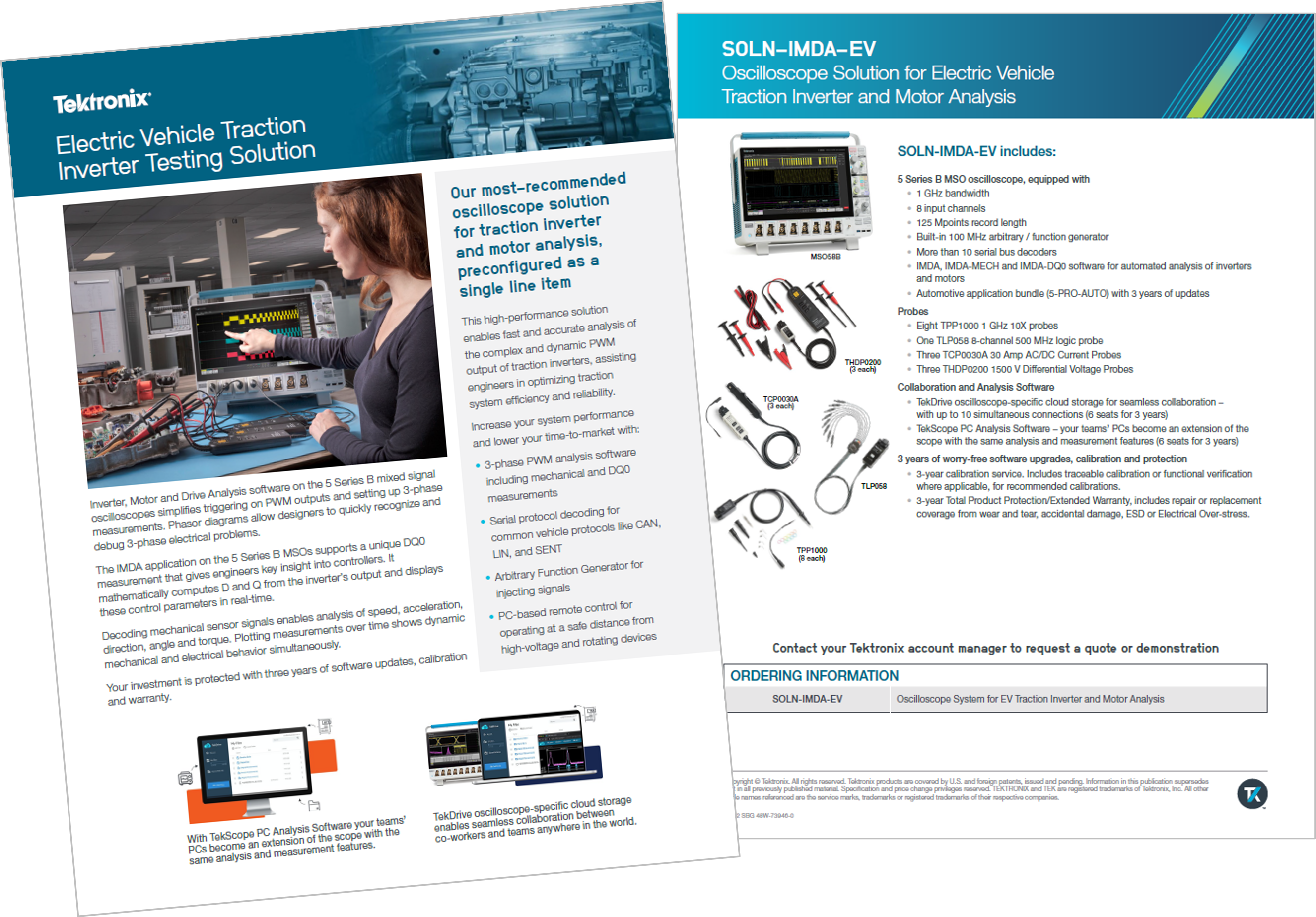 Electric Vehicle (EV) Traction Inverter Testing Solution | Tektronix