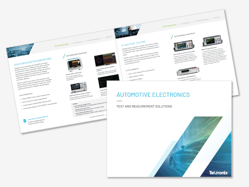 Automotive Test Solutions | Tektronix