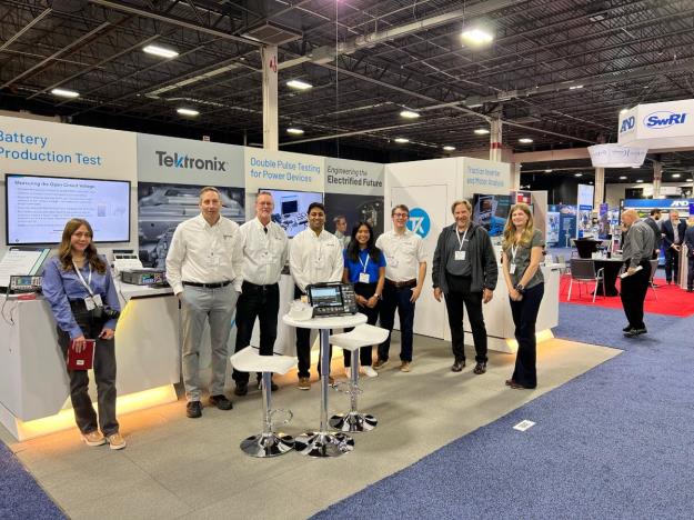 Tektronix Goes To The Automotive Testing Expo Tektronix