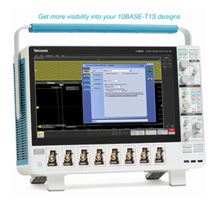 10BASE-T1S Automotive Ethernet Compliance Test Solution | Tektronix