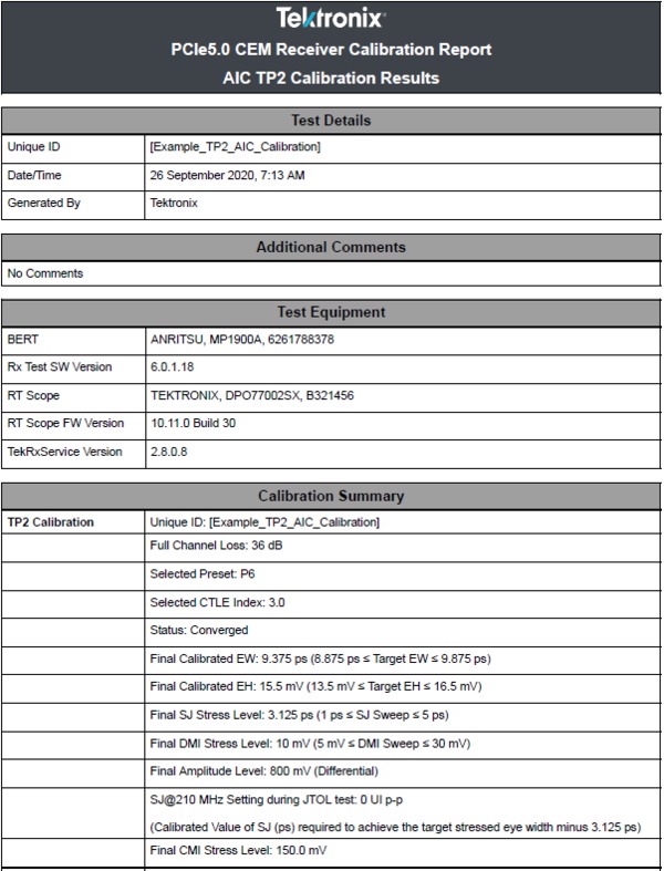 Tektronix PCI Express | Tektronix