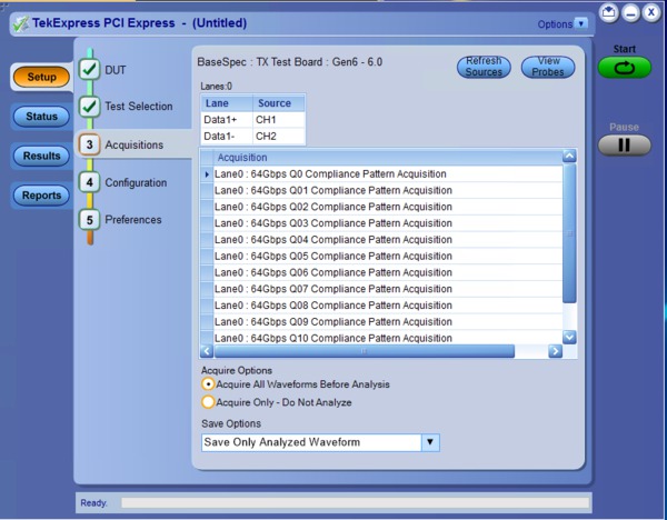 PCI Express® Transmitter Compliance/Debug Solution | Tektronix