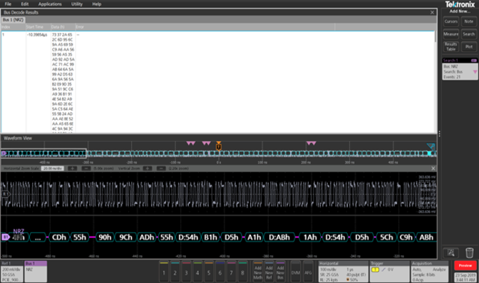 Serial Triggering and Analysis | Tektronix