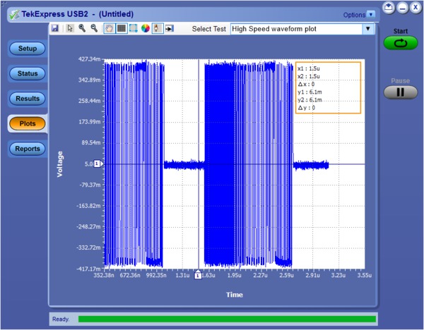 USB 2.0 Electrical Compliance Testing Software for 5/6 Series MSO ...