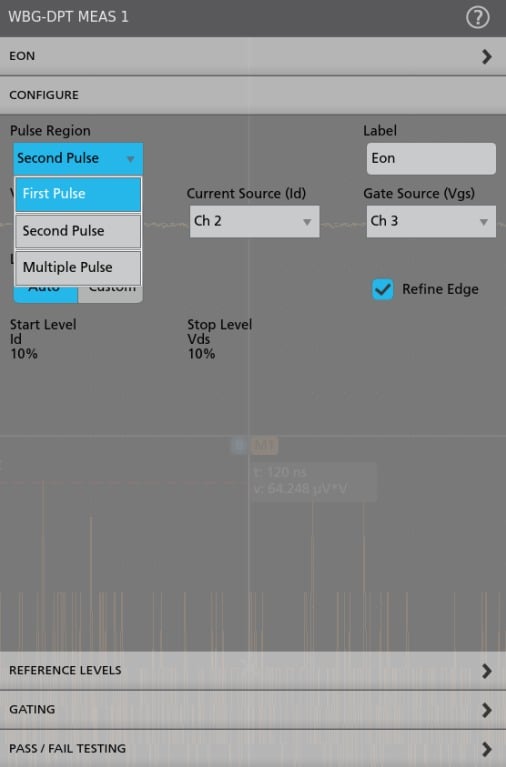 Wide Bandgap – Double Pulse Test Analysis | Tektronix