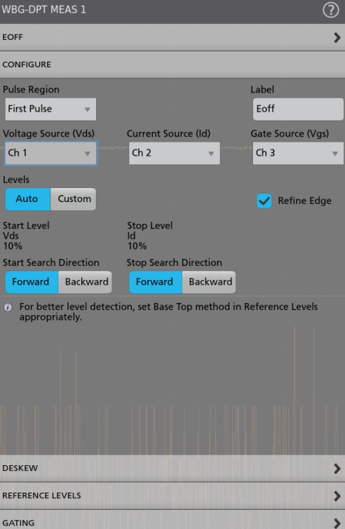 Wide Bandgap – Double Pulse Test Analysis | Tektronix