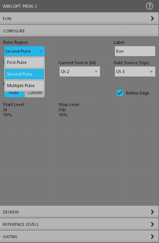 Wide Bandgap – Double Pulse Test Analysis | Tektronix
