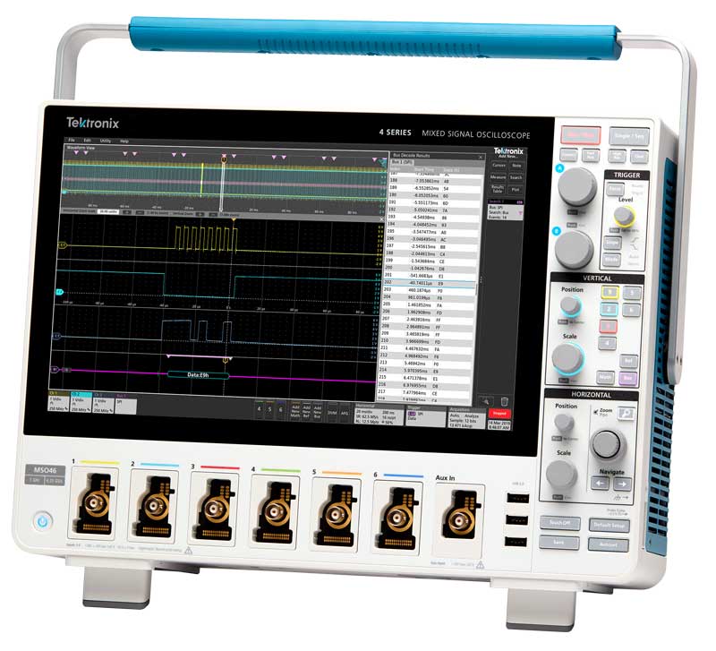 4 Series MSO Mixed Signal Oscilloscope | Tektronix