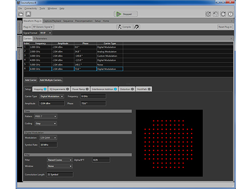 RF Generic Plug-in for AWG70000 Series and SourceXpress | Tektronix