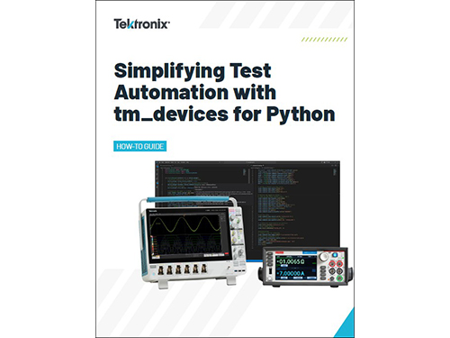Python Automation Tektronix