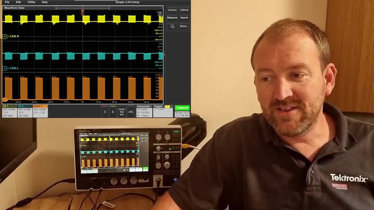2 Series MSO - CAN Decode | Tektronix