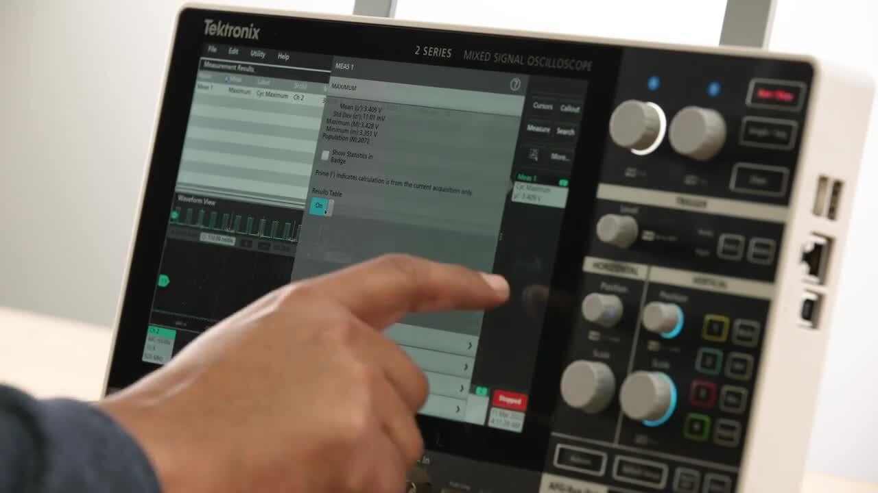 2 Series MSO Mixed Signal Oscilloscope – A Full Set of Analysis Tools ...