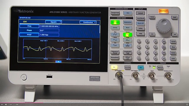 AFG31000 Video | Tektronix