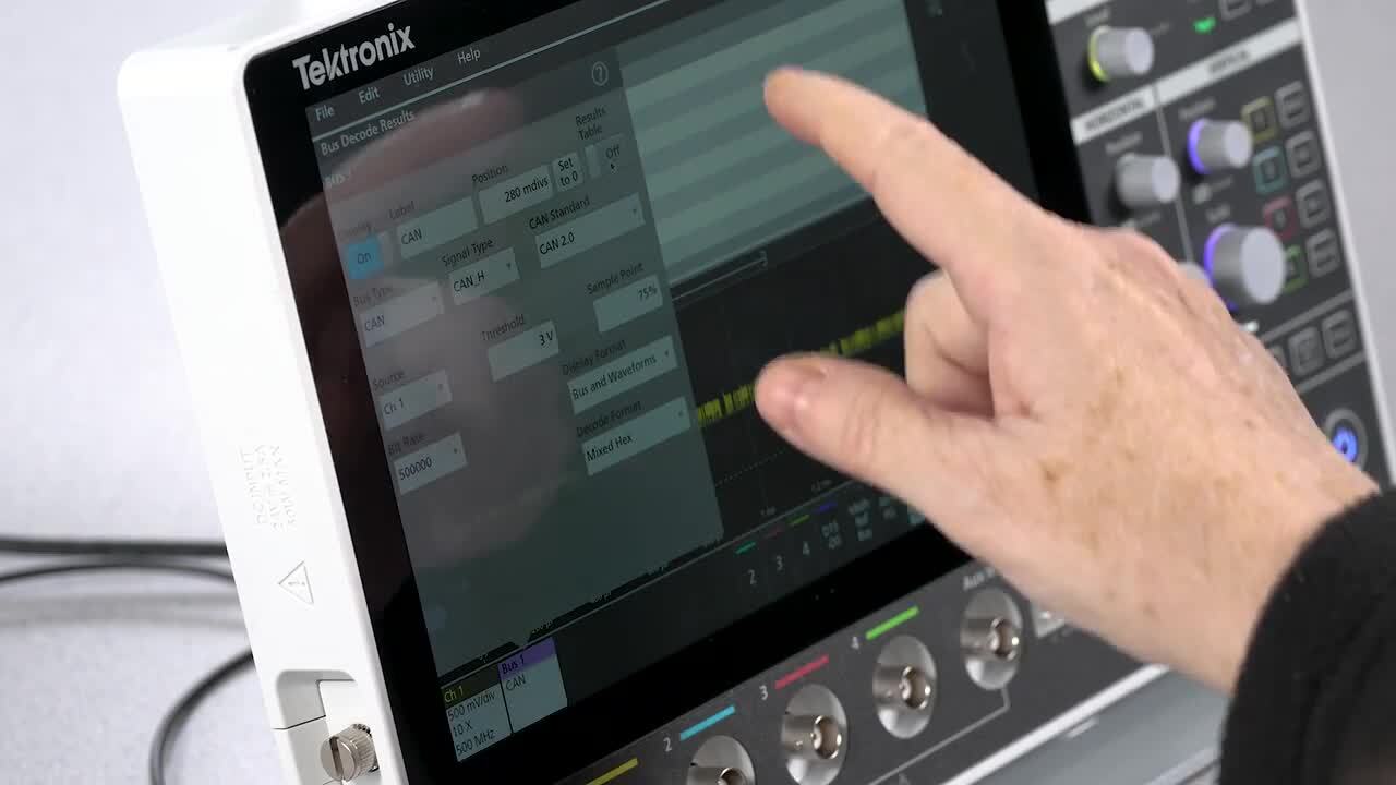 CAN Bus Decoding and Triggering | Tektronix