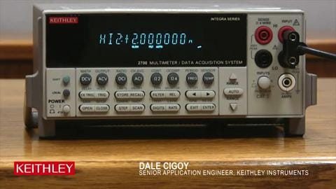 Configure Limits with Keithleys Model 2700 | Tektronix