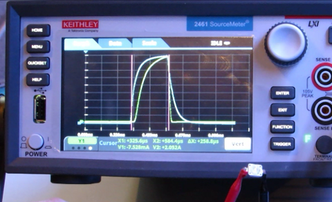 Digitizing Capabilities of the 2461 SourceMeter | Tektronix