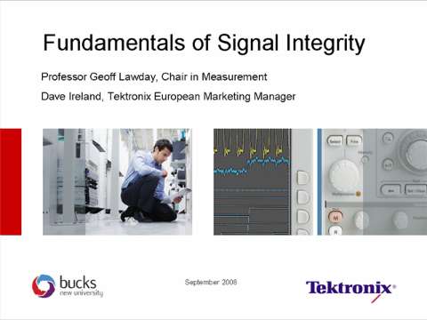 Fundamentals of Signal Integrity Webinar | Tektronix