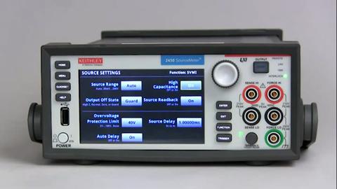 High Capacitance Operation on the Model 2450 SMU | Tektronix