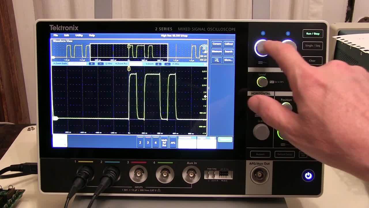 How to Get the Most Out of Your Touchscreen Oscilloscope | Tektronix