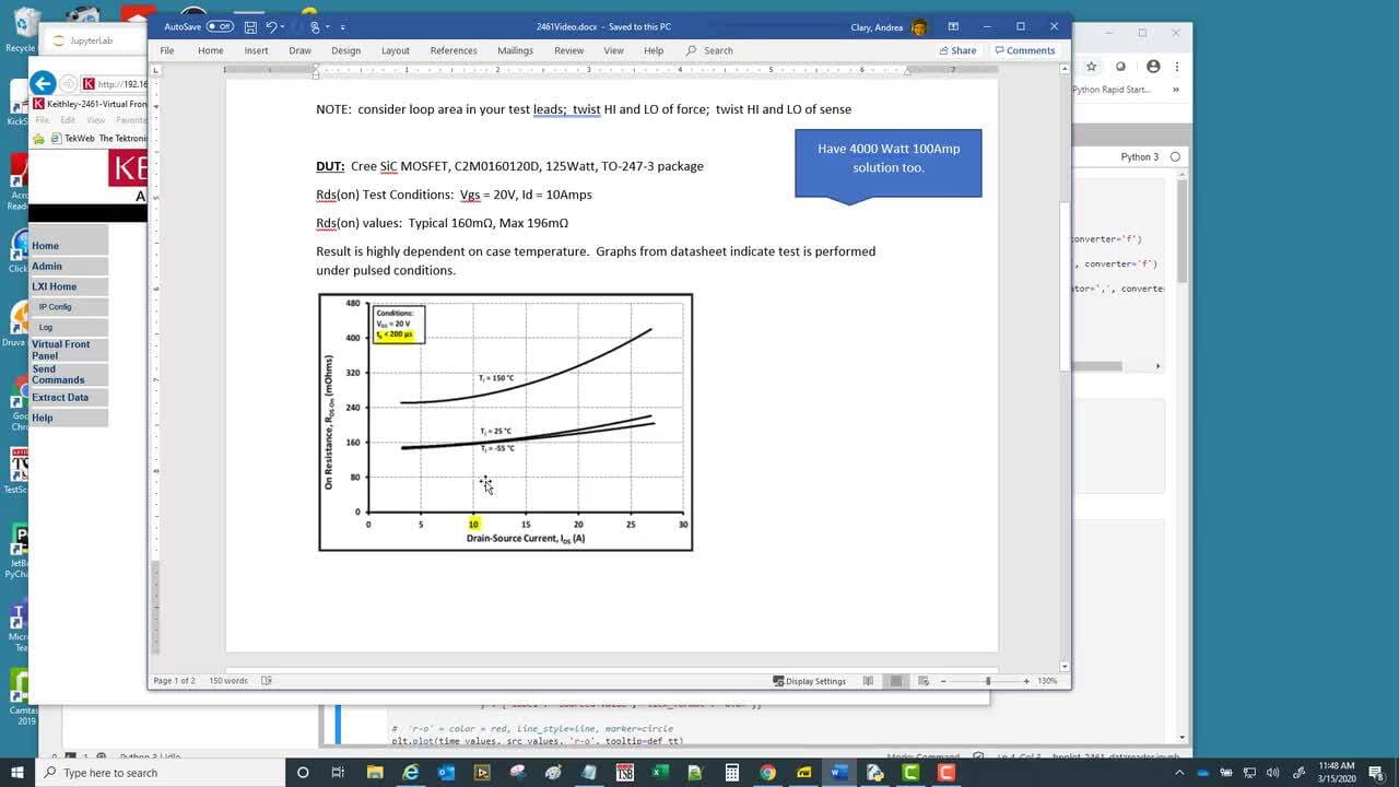What Is The Drain Source On Resistance Of A Mosfet Tektronix