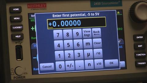 How to Perform Cyclic Voltammetry Measurements with the 2450-EC ...