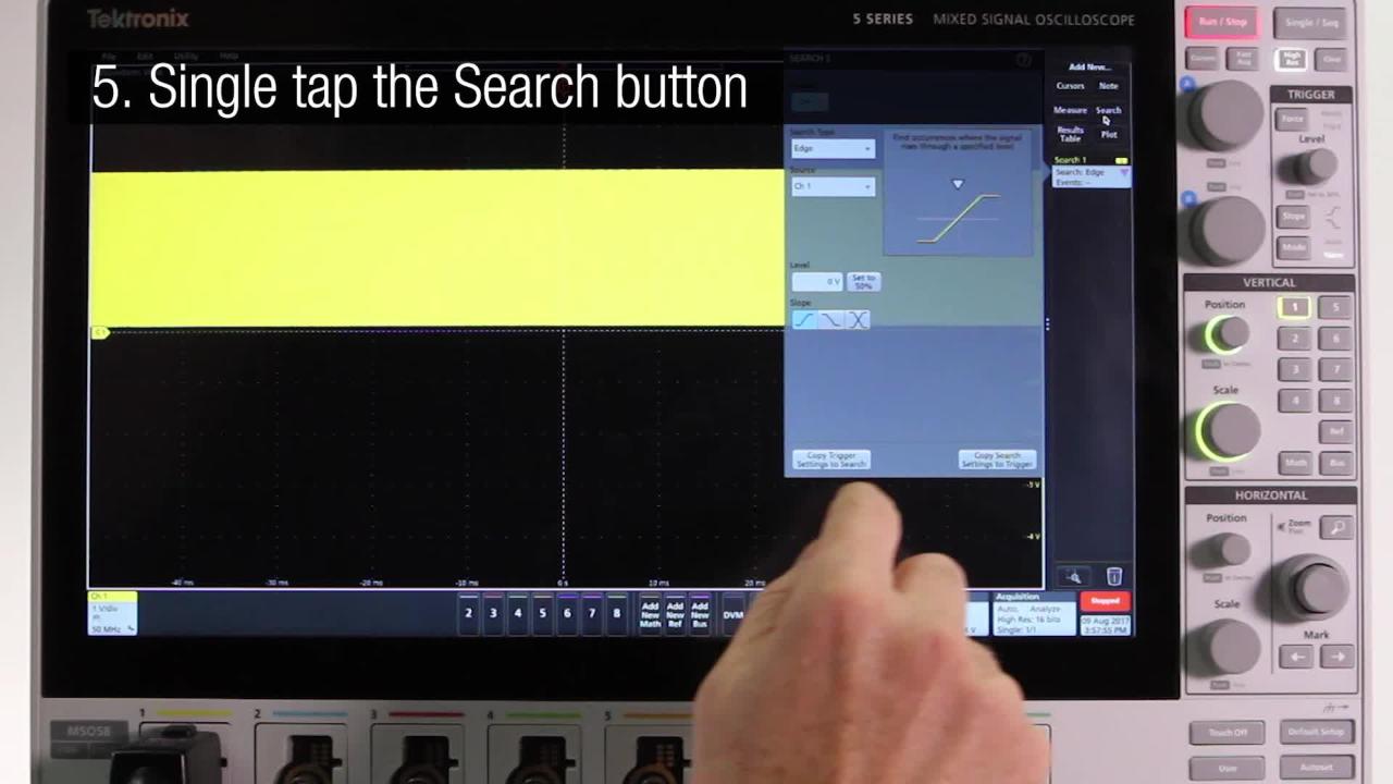 How to Use Wave Inspector to Search and Mark Events | Tektronix