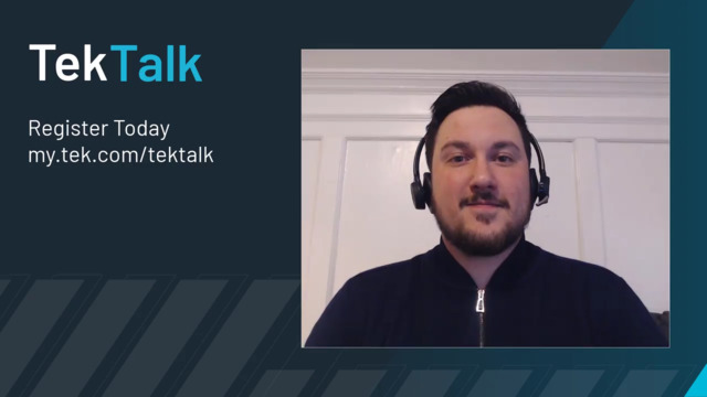 Jake Austin on TekTalk | Tektronix