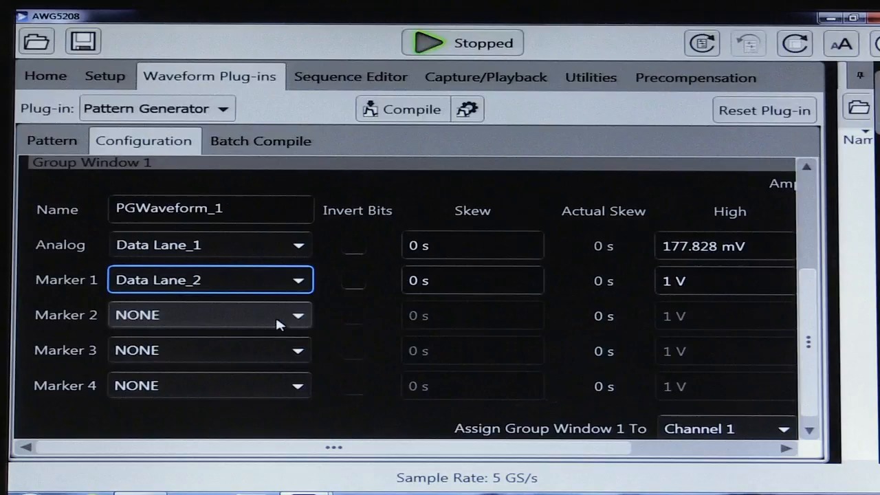 LVDS and other Pattern Generator Applications for the AWG5200 | Tektronix