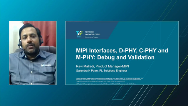 Mipi D Phy C Phy M Phy Overview Tektronix