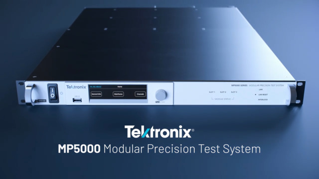 MP5000 Series Modular Precision Test System | Tektronix
