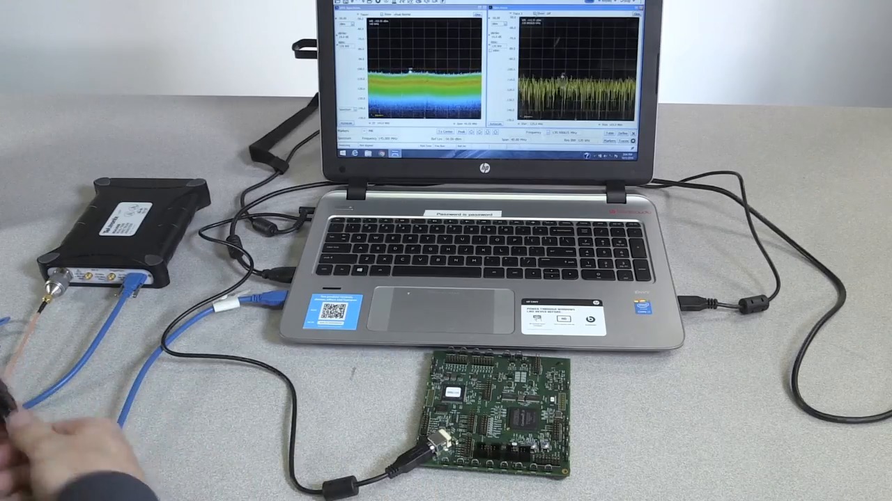 Real-Time Near-Field Measurements with Tektronix RSA306B | Tektronix