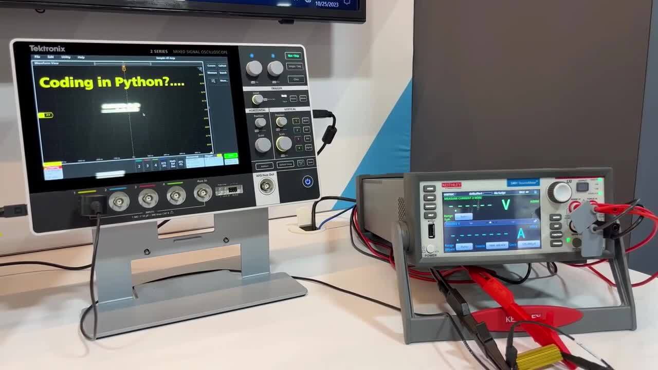 Test Automation Through Scripting With Python Tektronix