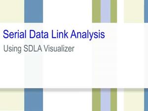 Using SDLA Visualizer | Tektronix