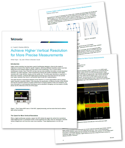 Achieve Higher Vertical Resolution for More Precise Measurements ...