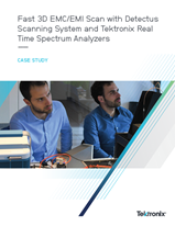 Fast 3D EMC/EMI Scan with Detectus Scanning System and Tektronix Real ...