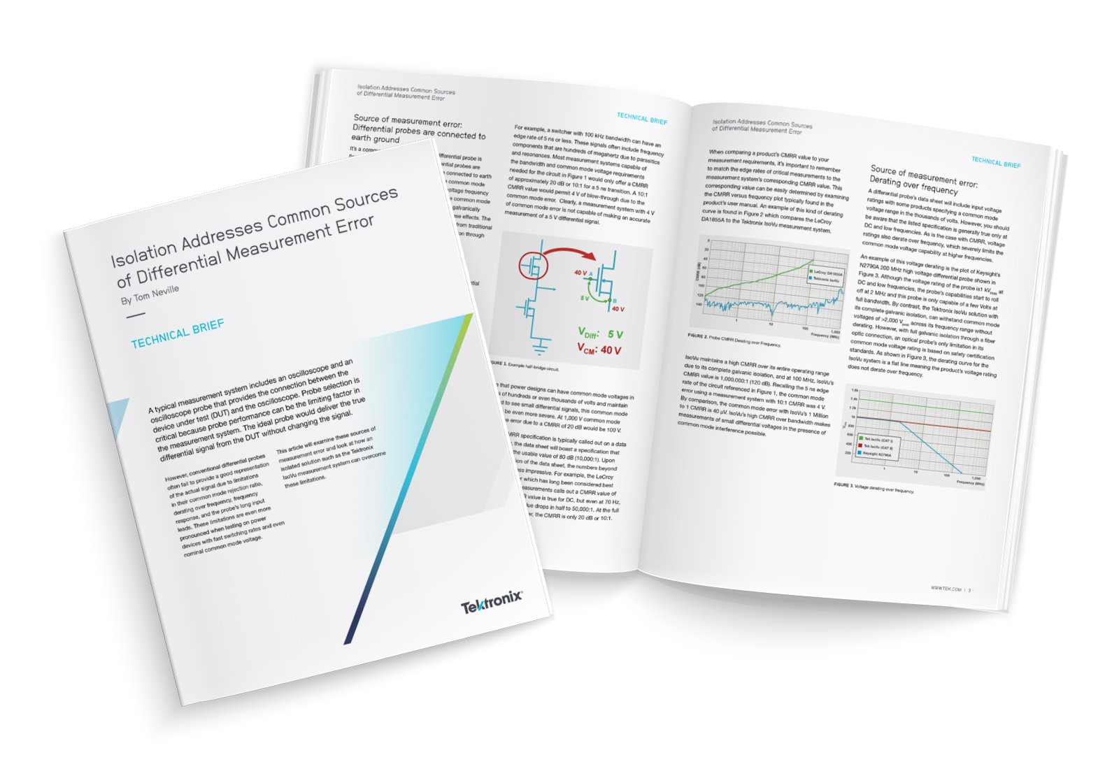 Isolation Addresses Common Sources Of Differential Measurement Error Tektronix