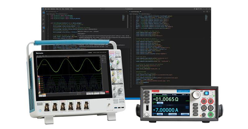 Tektronix Introduces Open Source Python Native Driver Package For Test