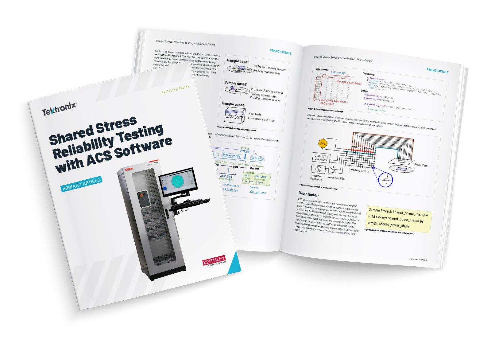 Shared Stress Reliability Testing ACS Software | Tektronix