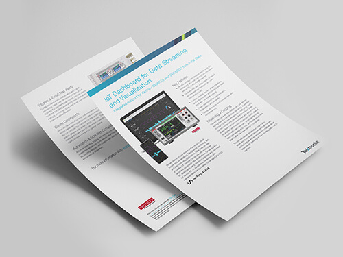 IoT Dashboard for Data Streaming and Visualization | Tektronix