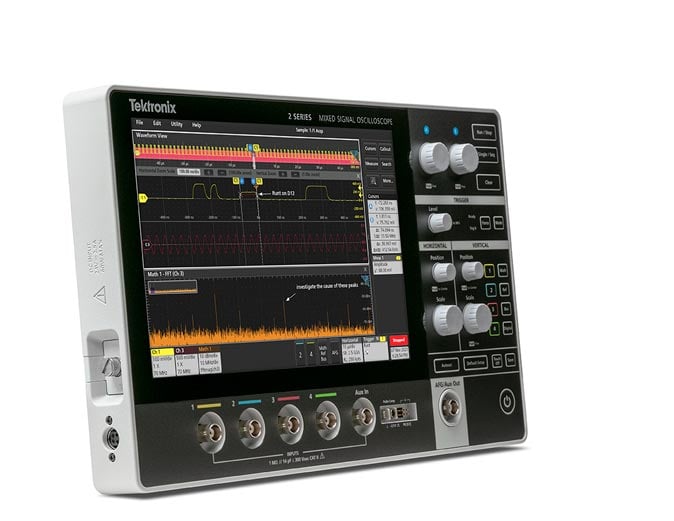 Portable Oscilloscope – 2 Series MSO Mixed Signal | Tektronix
