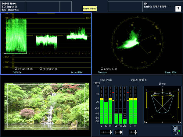 Multi-Standard, Multi-Format Waveform Monitors | Tektronix