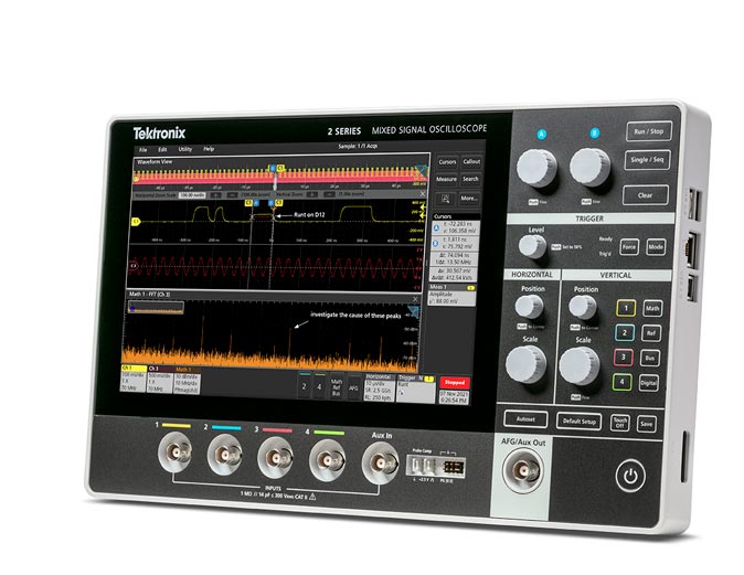 Máy hiện sóng tín hiệu hỗn hợp di động MSO 2 Series | Tektronix